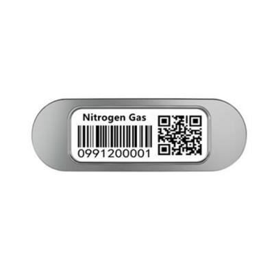 Cina QR Code che salda il codice a barre unito SS304 del cilindro dell'azoto liquido in vendita