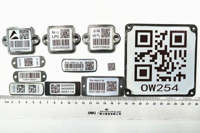 Cina QR Code che salda il codice a barre unito SS304 del cilindro dell'azoto liquido in vendita