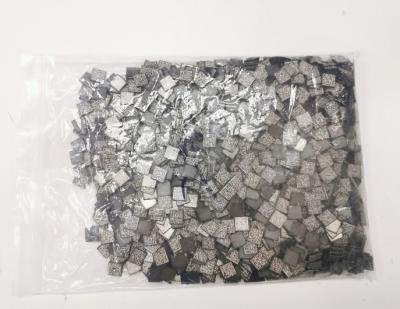 Cina Gas di GPL che segue l'etichetta permanente 10x10mm del codice a barre del metallo in vendita