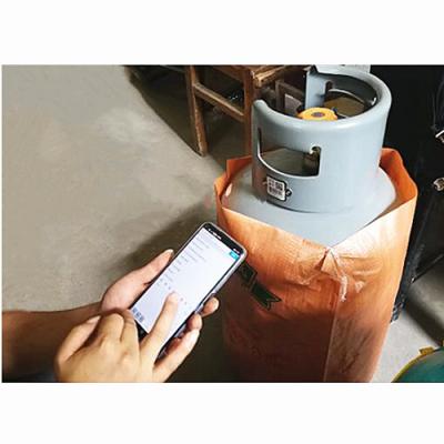 Cina La cottura della bombola a gas che segue il bene di Qr del carro armato di gas del codice a barre etichetta la protezione UV in vendita
