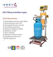 China Wireless Transfer Lpg Gas Refilling Machine 180Kg Weighing for sale