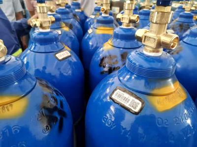 Cina Tipo industriale prova della palla del codice a barre della bombola a gas di protezione UV di olio in vendita