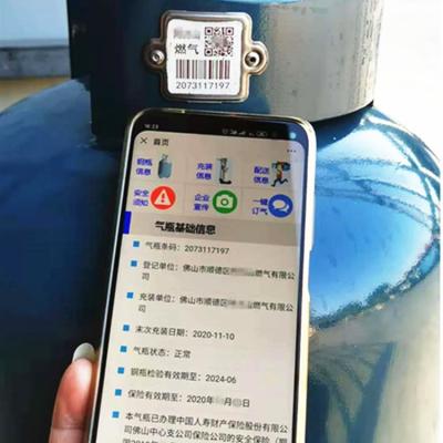 Cina La pista metal-ceramica ha liquefatto la prova di olio del codice a barre delle bombole a gas in vendita