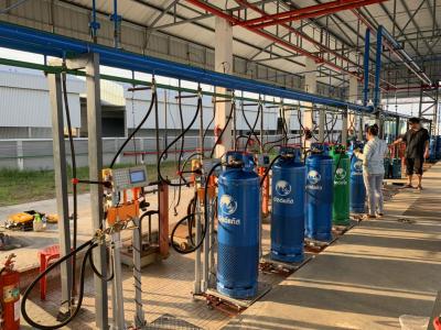 Cina Il multi tipo ha liquefatto le scale del materiale da otturazione del gas per il distributore di benzina del gas di GPL in vendita
