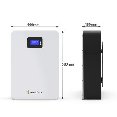 Cina invertitore 51.2V 48V 100Ah 200Ah della batteria solare del litio Lifepo4 Powerwall di 10kwh 20kwh in vendita