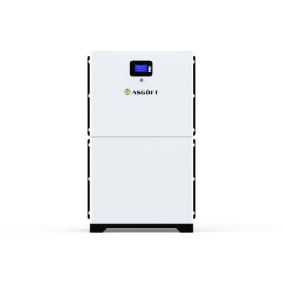 Cina Batteria accatastabile di 48v Lifepo4 Powerwall per stoccaggio solare 51.2v 280ah in vendita