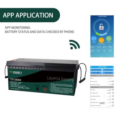 Cina Pacchetto profondo 12v 100ah 150ah della batteria di Li-Ion Solar Lithium Lifepo 4 Ev del ciclo in vendita