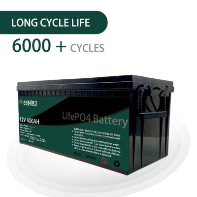 Cina Pacchetto a energia solare del pacchetto 400ah della batteria al litio di ASGOFT Lifepo4 12V per i carretti di golf di rv in vendita