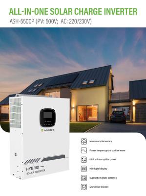 Cina sistema ibrido solare di immagazzinamento dell'energia della batteria dell'invertitore di 50kw BMS MPPT in vendita