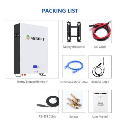 Cina batterie del sistema a griglia di Ion Solar Panel Powerwall Off del litio di 5Kwh 10Kwh Lifepo4 in vendita