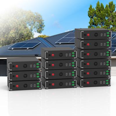 Cina High Voltage 15kwh-750kwh Lithium Iron Battery Pack Lifepo4 51.2v 100Ah Rack Mounted Battery Lithium Ion Battery in vendita