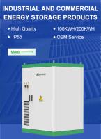 Quality 100KWH 200KWH Industrial Energy Storage IP55 Commercial Solar Battery Storage for sale