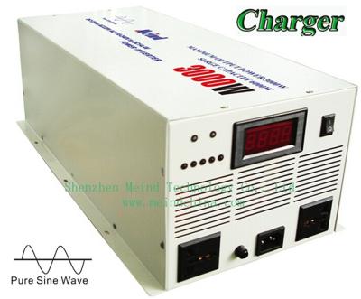 China Meind 3000W Power Inverter with Charger Pure Sine Wave DC 24V to AC 220V Power Supply for sale