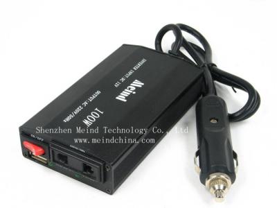 China 100W Power Inverter DC to AC Thin USB Converter Car Inverters Power Supply Watt Inverter Car Charger for sale