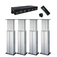 China Multi-Column 2-Stage Lifting System Synchronized Control for Heavy-Duty Workbenches Control Consoles for sale