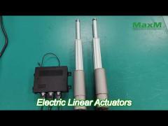 low noise compact electric linear actuator 4500n ip66 12v quiet motion for vehicles