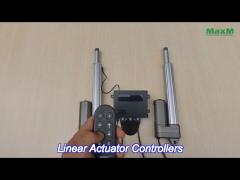 12v-28vdc linear actuators synchronous controller with programmable / memory function