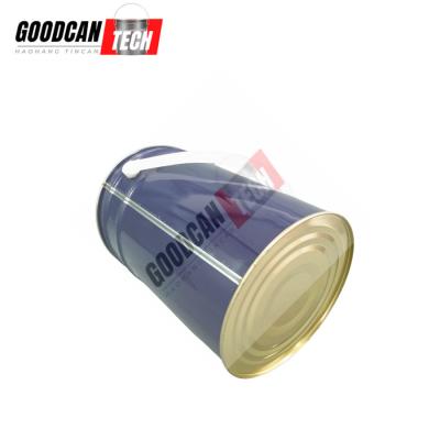 China Metal Lid Conical Pail 5liter Anti Rusted With Steel Handle OEM Printing for sale