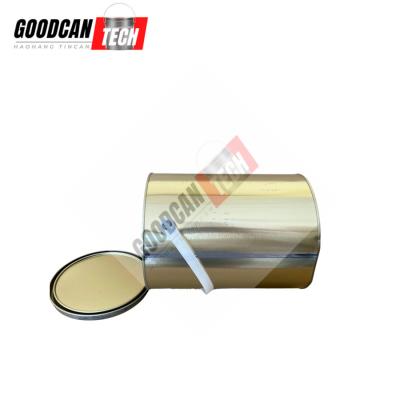 China Anti Rusted Paint Tin Cans 4liter OEM 0.23mm Body Thickness For Solvent Coating for sale