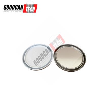 China D105mm Paint Metal Can Cover 404 Size Ring Bottom 1liter for sale