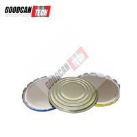 Quality 5 Layer Tin Bottom Tin Pail Components 0.35mm Thickness Gold Lacquer Available for sale