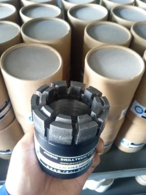 China Rock Diamond core bit/impregnated tube core bits/diamond drilling bits, ladder face for sale