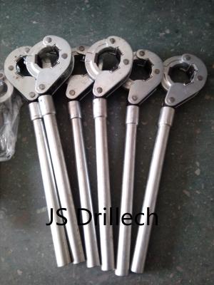 China circular wrenches, inner tube and outer tube wrenches, drill pipe wrench for sale