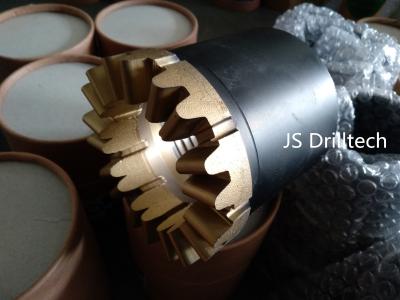 China serrated profile diamond core drill bit, impregnated diamond core drill bit, different sizes available for sale