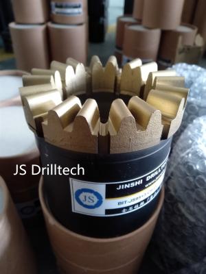 China JS95 serrated profile diamond core drill bit, impregnated diamond core drill bit for sale