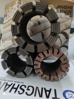 China JINSHI Bits, impregnated & surface-set diamond core drill bit, diamond drilling for sale