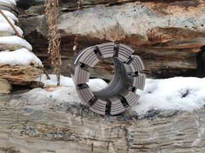China triple line impregnated diamond core drill bit for sale