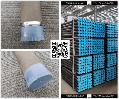 China Heat Treated drill rod, exploration drilling pipes, rods casings for diamond drilling, ore mining, geological drilling for sale