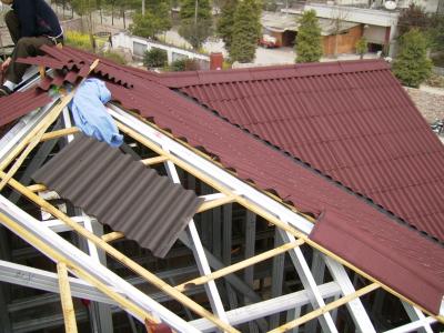 China Bituminous Corrugated Roofing System, Roman Roof Tile for sale