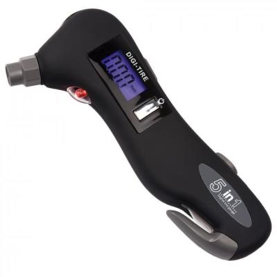 China Emergency Tools Precision Automatical Digital Tire Gauge mutifuction tire pressure gauge for sale