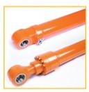China Hitachi hydraulic cylinder excavator spare part UH07-7 boom , arm ,bucket ,  for sale