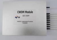 China High Stability Reliability WDM Module 4.5dB 8 Channel Multiplexer for sale