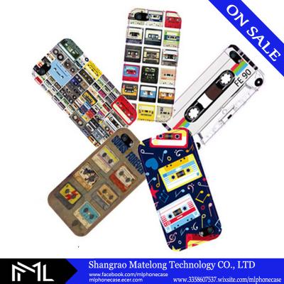 China custom design older tyoe tpu case for iphone 6, imd for iphone 7 case, transparent bumper for sale