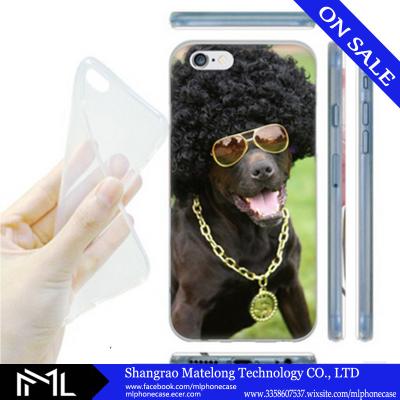 China 2016 China Manufacture Wholesale 3D printing Case for iphone 6 tpu case, for iphone 6 ultra thin transparent for sale