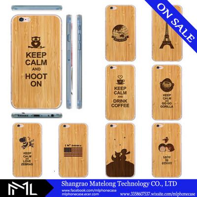 China New design wood prining phone case gift smart phone case for TPU protect phone cover for iphone for sale