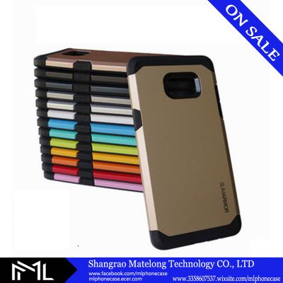 China Promotion goods colored cover TPU+PC phone case for samsung Note7 for sale