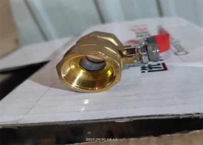 Cina Pressione d'ottone del Mpa della valvola 1,6 dell'acqua infilata guarnizione di PTFE in vendita