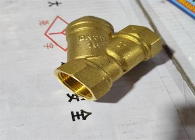 Cina Il filo del filtro del Y-filtro collega la pressione d'ottone del Mpa della valvola 1,6 dell'acqua in vendita