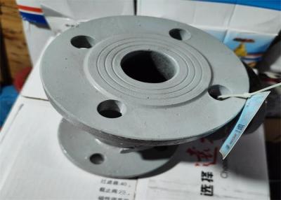 Cina Valvola di ritenuta materiale dell'oscillazione dell'estremità della flangia di acciaio al carbonio Gray Color in vendita