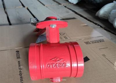 Cina Premi la dimensione media 80mm dell'acqua delle valvole di protezione antincendio della farfalla del collegamento in vendita