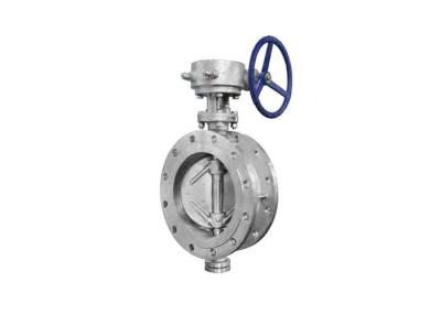 Cina Valvola a farfalla del acciaio al carbonio 10K/20K, valvola a farfalla eccentrica dell'acqua tre in vendita