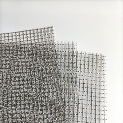 中国 2520物質的なステンレス鋼のひだを付けられた金網のパネル100x85 Cm 11x11x2 Mm 販売のため