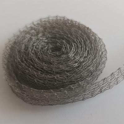China 10mm het Breedte Gebreide van de het Netwerksus304 Lucht van de Roestvrij staaldraad Netwerk van het de Filtermetaal Te koop