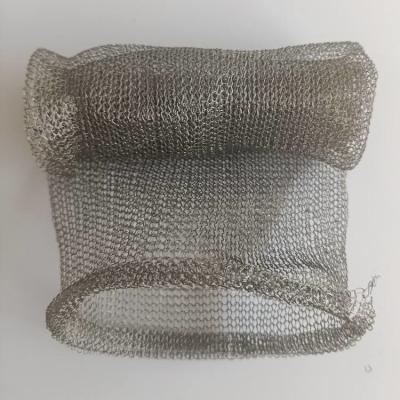 China Alambre hecho punto malla de alambre anti Mesh Roll del filtro de la corrosión 0.1m m Monel 400 en venta