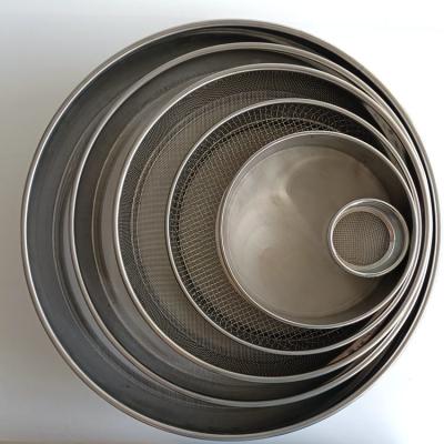 Cina La prova di laboratorio intercambiabile SS304 setaccia la norma del filtro dalla particella di ASTM in vendita