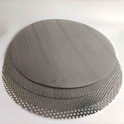 Cina Strato perforato di alluminio 50mm-2000mm dello schermo del metallo del foro 3003 rotondi in vendita